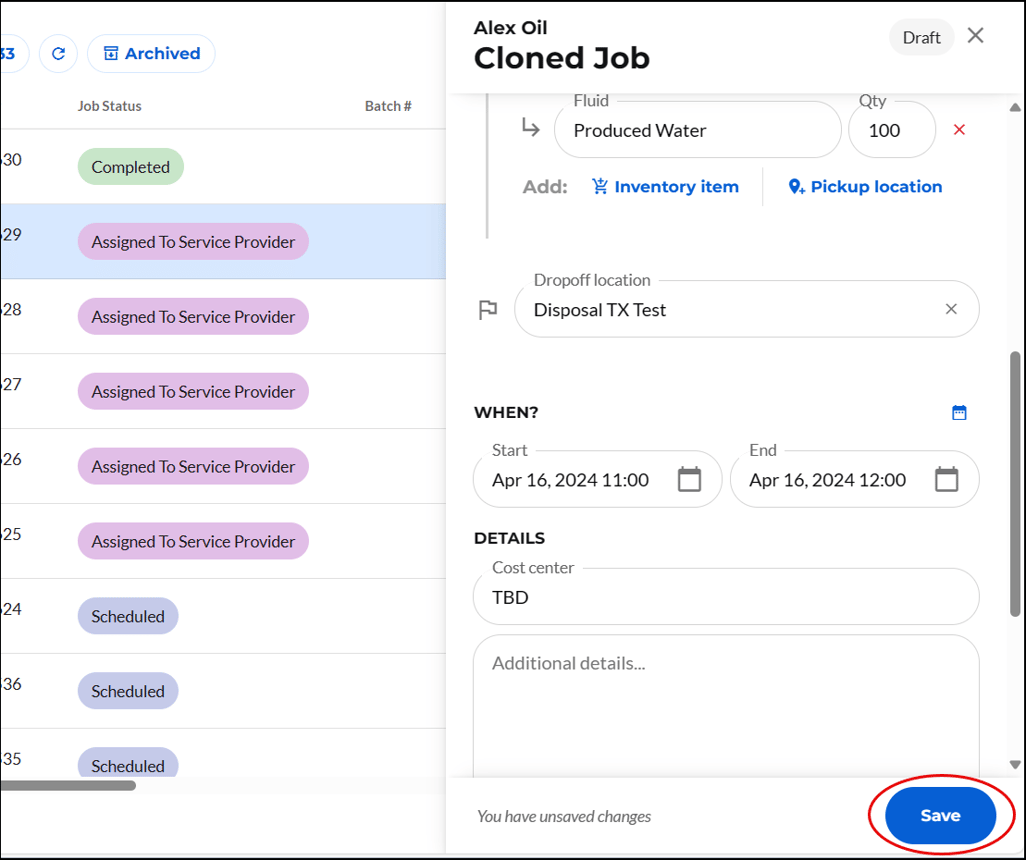 How to Create Jobs