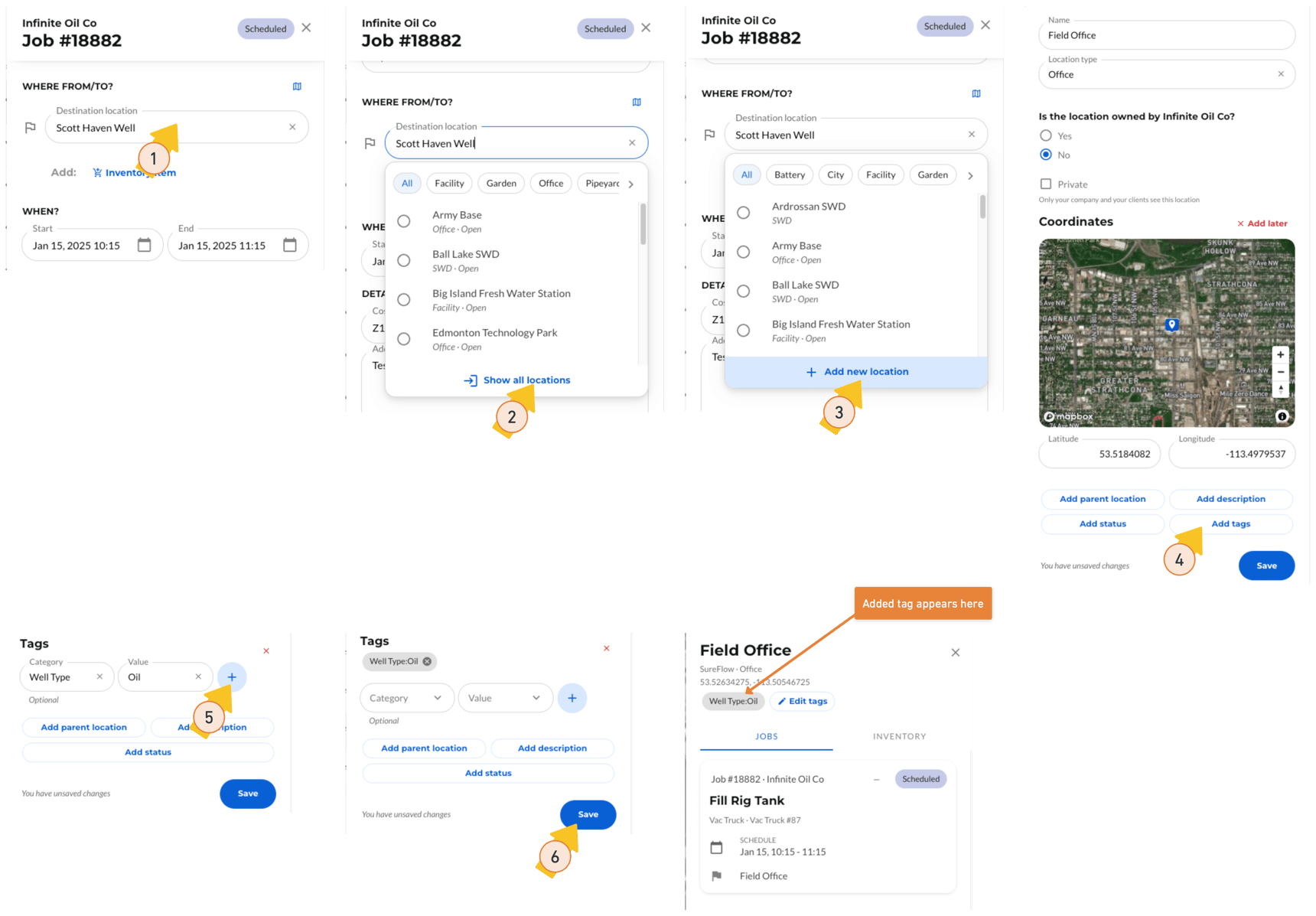 Location Tag Management