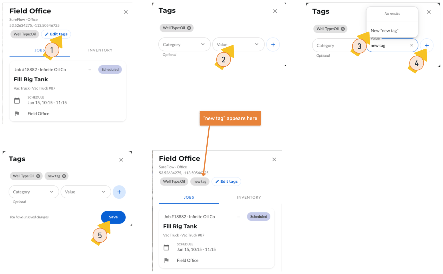 Location Tag Management